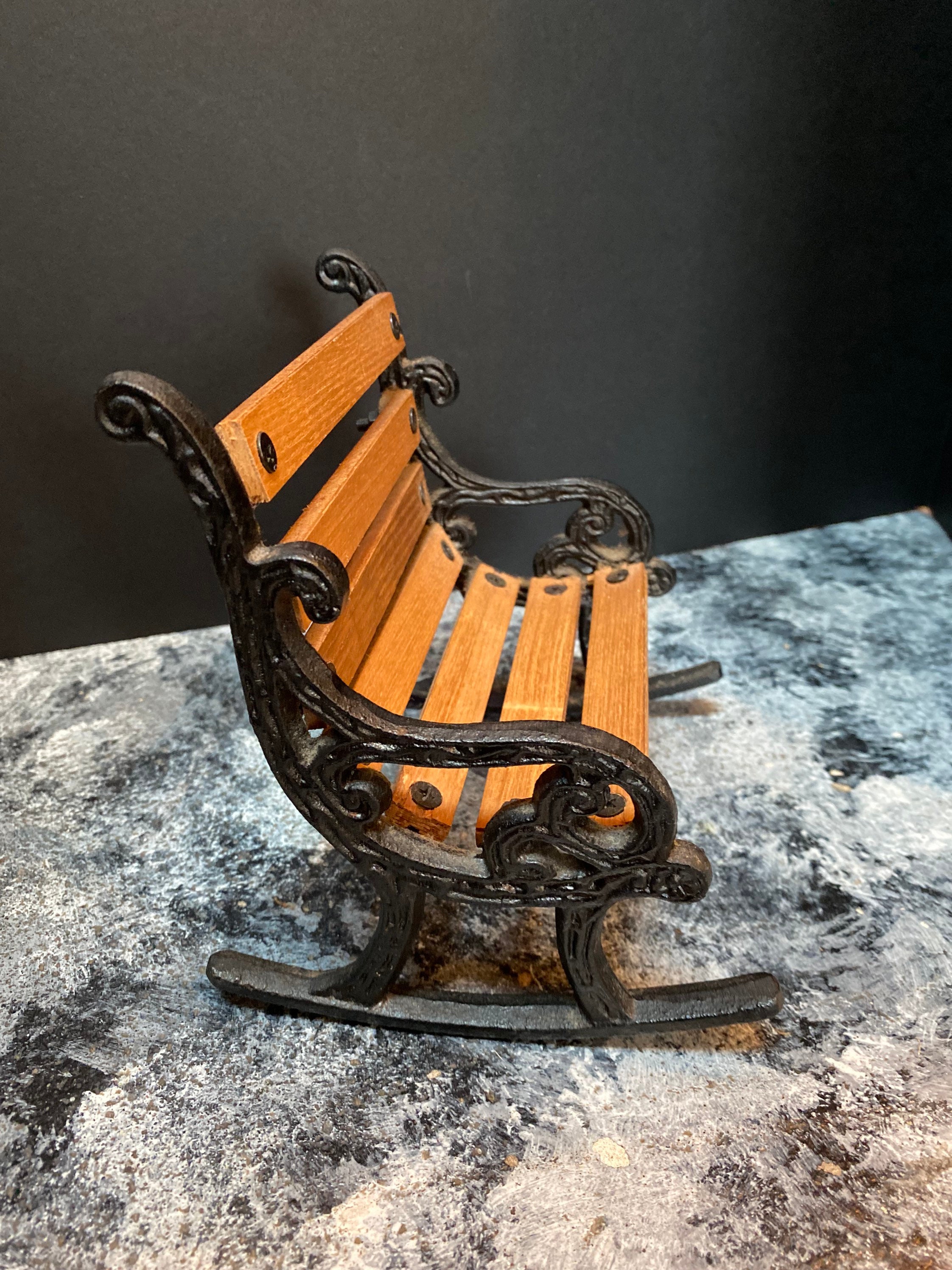 Small Doll Rocking Bench - Etsy