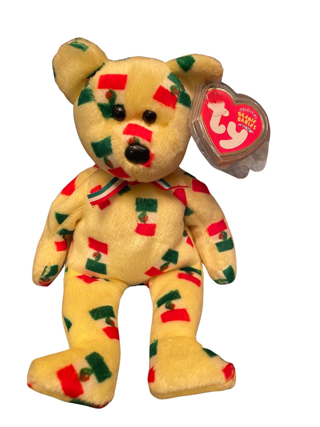 Piñata the Bear Ty Beanie Baby - Etsy