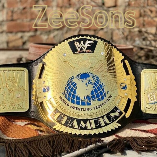 Wwe Scratch Logo Championship - Etsy