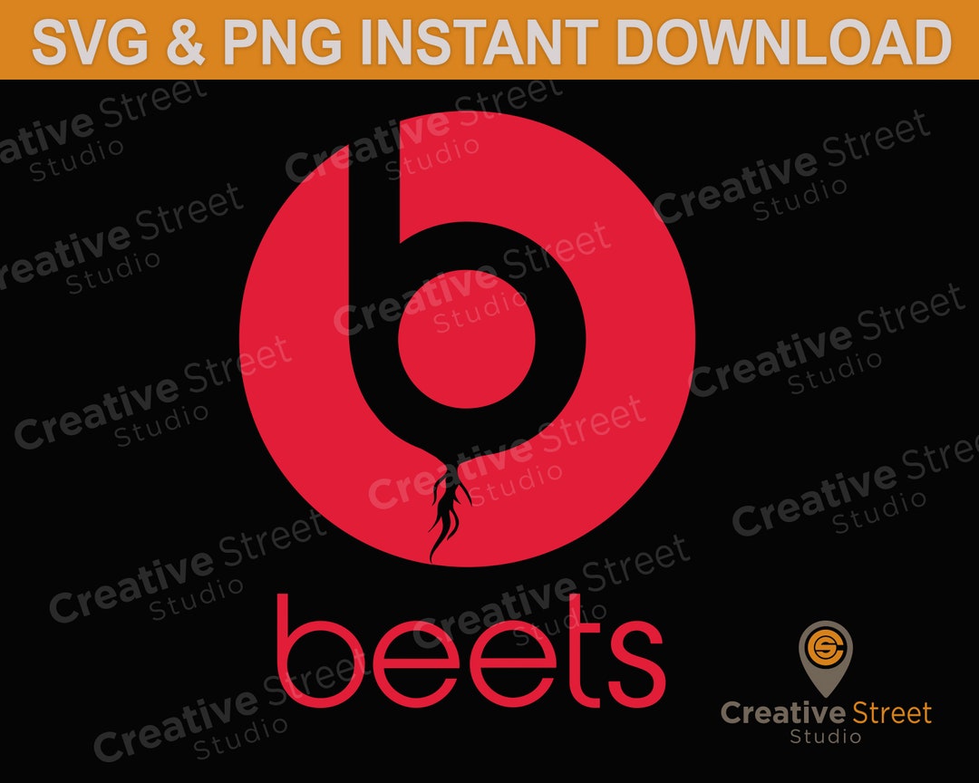 Beets by Dre SVG & PNG Clipart ***instant Download*** - Etsy