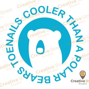 Cooler Than a Polar Bears Toenails SVG & PNG Clipart - Etsy