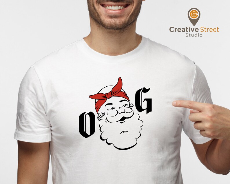 Funny OG Santa SVG & PNG Clipart ***instant Download*** - Etsy UK