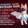 Protogen Furry Reference Sheet / Adoptable Base Kit - Etsy