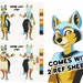 Protogen Furry Reference Sheet / Adoptable Base Kit - Etsy