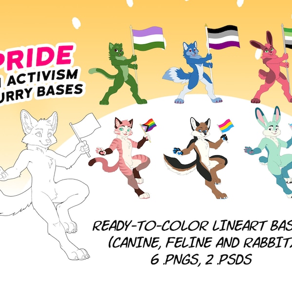 Gay Furry Pride Flag - Etsy