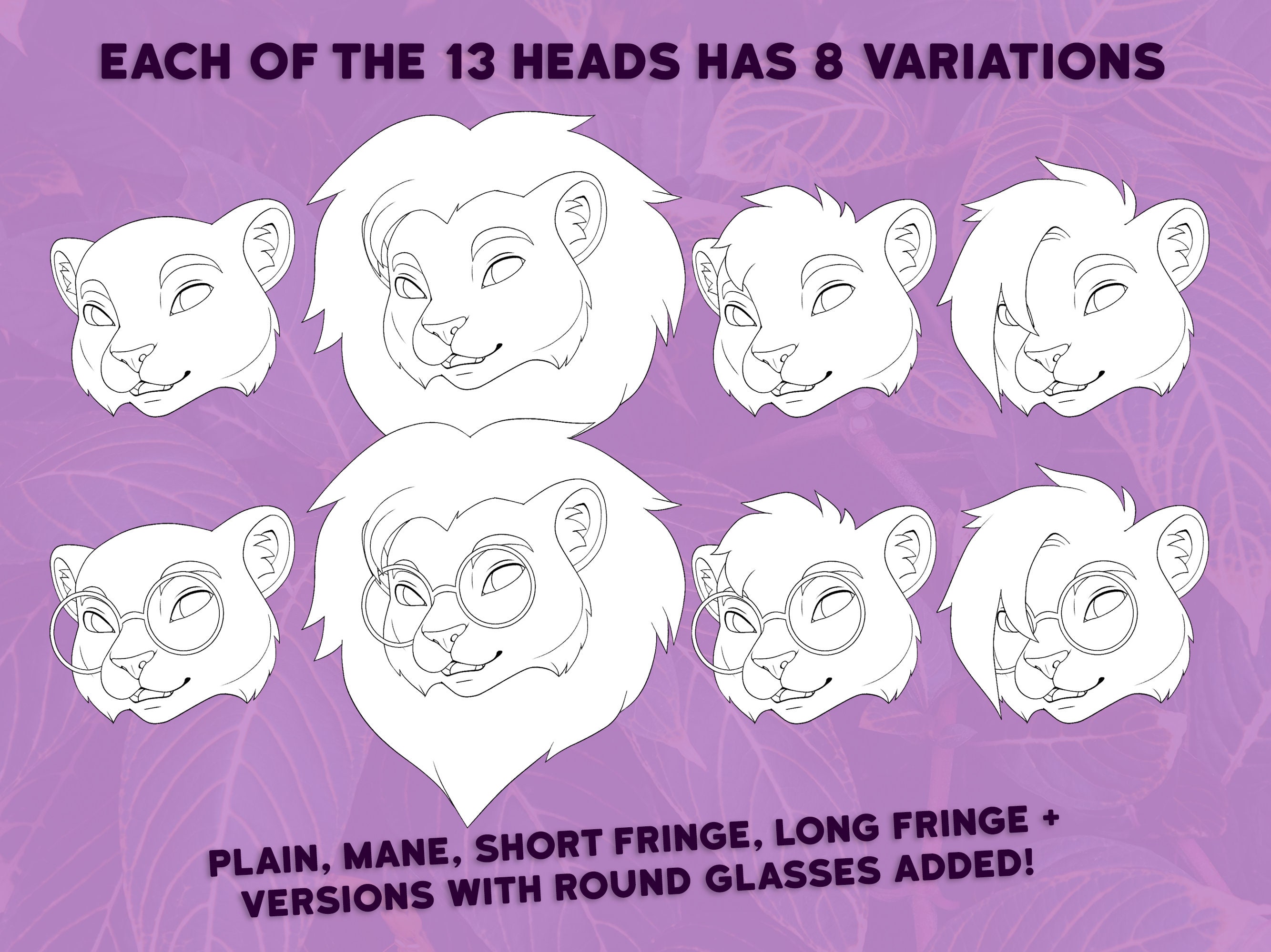 13 Species Furry Reference Sheet Base Kit .psd File - Etsy 13 Species Furry Reference Sheet Base Kit .psd File - Etsy