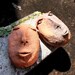 Small Face Terracotta Wall Art 3 Piece Set - Etsy
