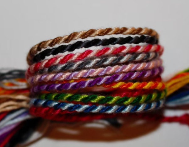 Customizable Twisted Friendship Bracelets| Bulk, Trendy, Colorful ...