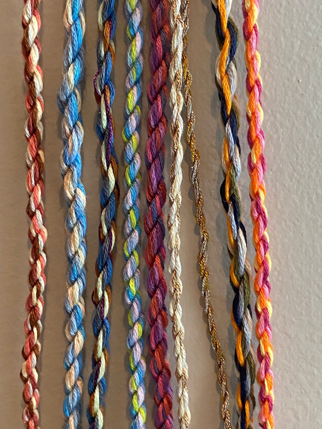Customizable Twisted Friendship Bracelets| Bulk, Trendy, Colorful ...