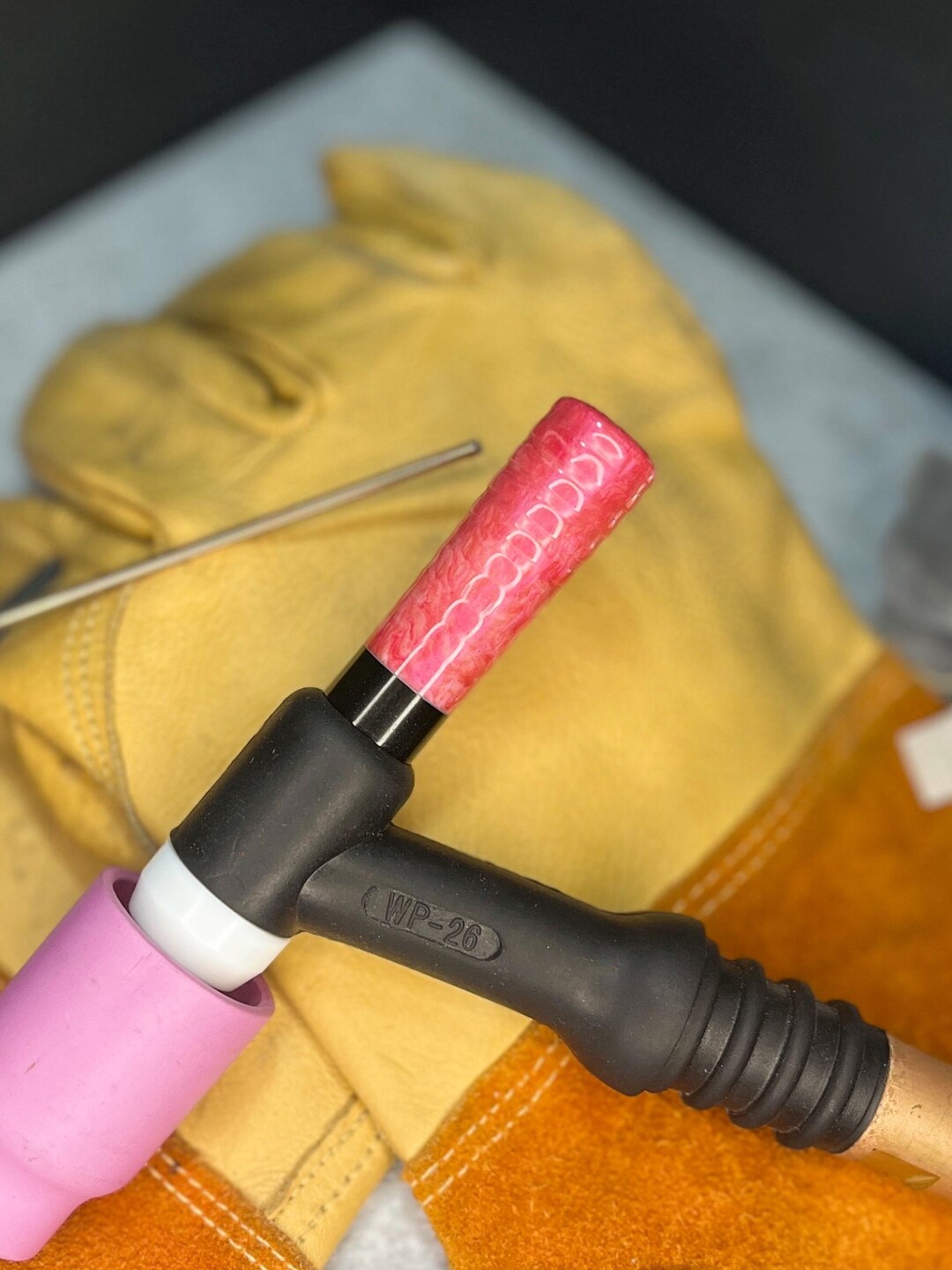 Custom TIG Welding Back Cap | Epoxy Handmade TIG Torch Backcap | Fits ...