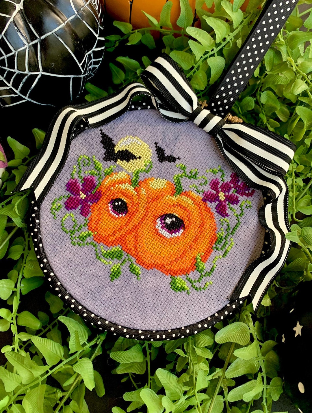 Peculiar Pumpkins Cross Stitch Pattern, Digital Downloadable PDF Design ...