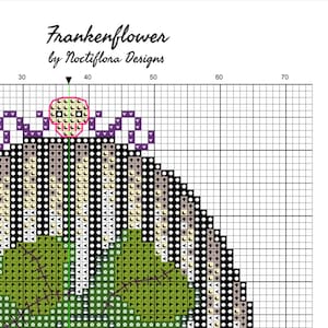 The Graveyard Yew Cross Stitch Pattern Digital PDF, Dark Winter ...