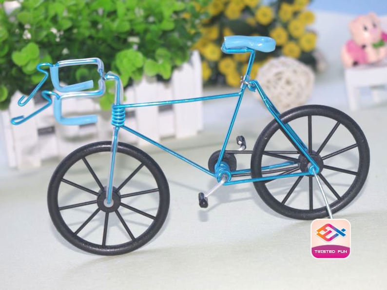 Miniature Bicycle, Mini Race Bike With Extreme Details, Unique Gift for ...