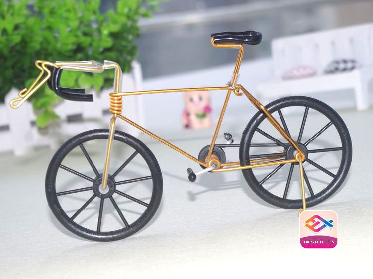 Miniature Bicycle, Mini Race Bike With Extreme Details, Unique Gift for ...
