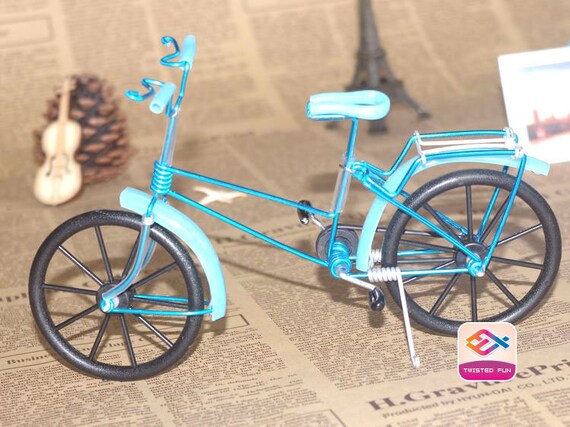 Miniature Bicycle Made From Wire With Extreme Details Unique | Etsy