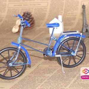 Miniature Bicycle Made From Wire With Extreme Details, Unique Gift for ...