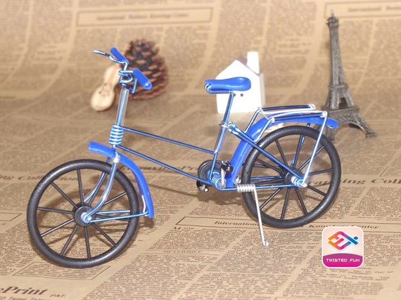 Miniature Bicycle Made From Wire With Extreme Details Unique - Etsy