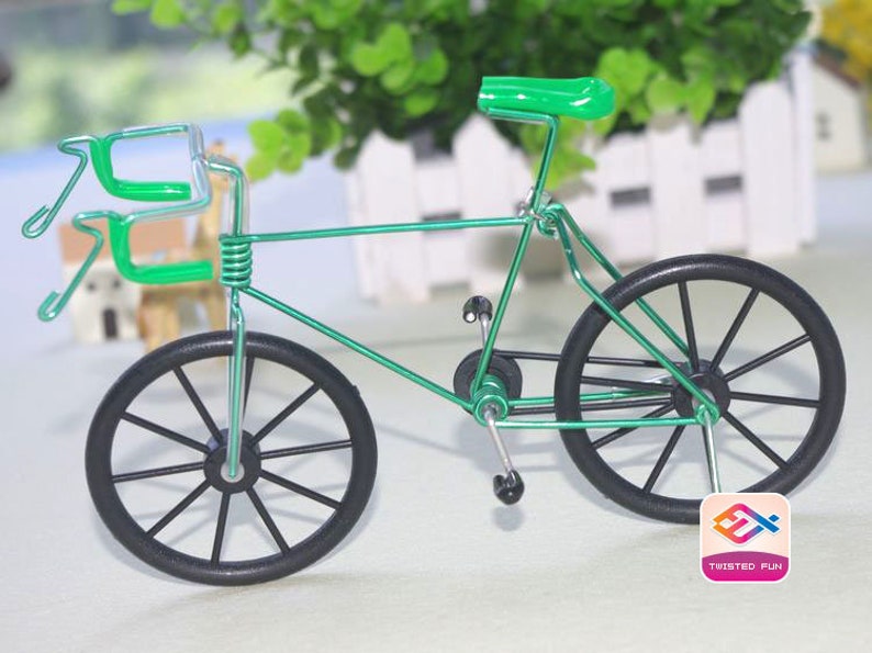 Miniature Bicycle, Mini Race Bike With Extreme Details, Unique Gift for ...