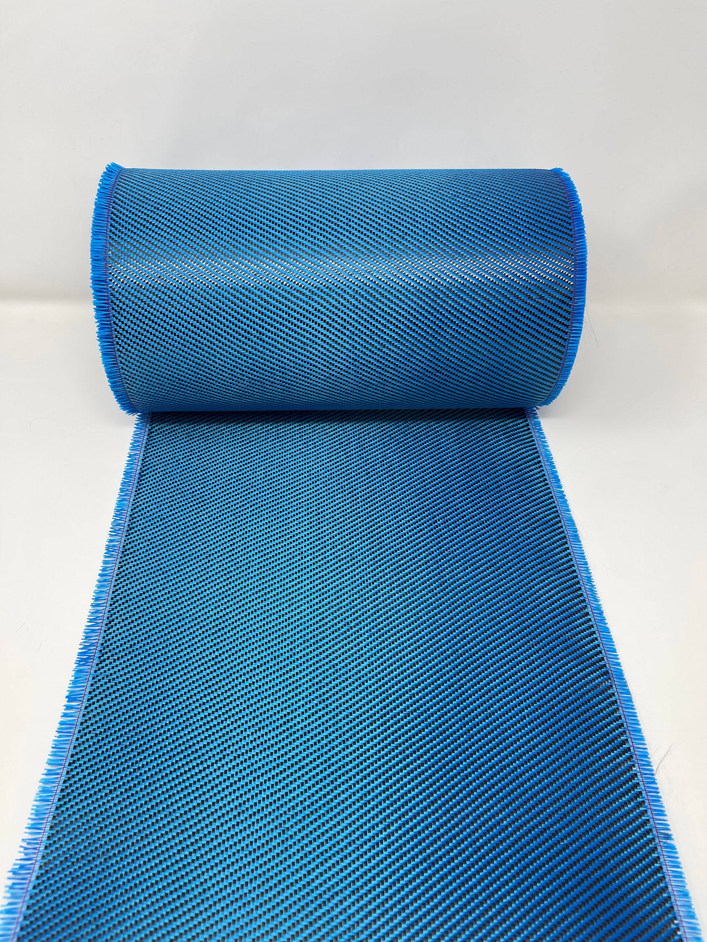 12 Blue Carbon Fiber Color Hybrid Cloth Fabric 3k, 5.7oz, 12 X 36 - Etsy