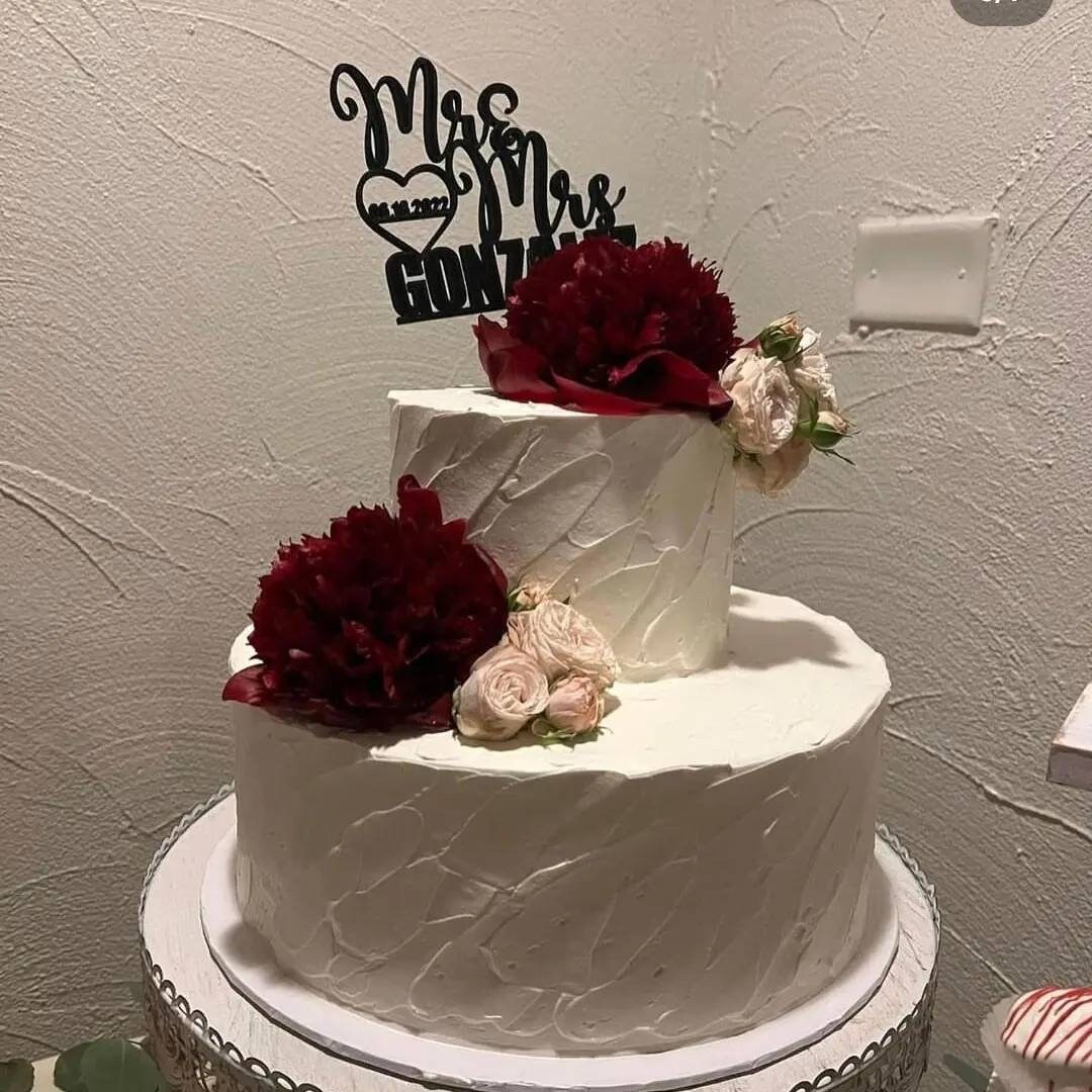 Mrs and Ms Cake Topper - Etsy