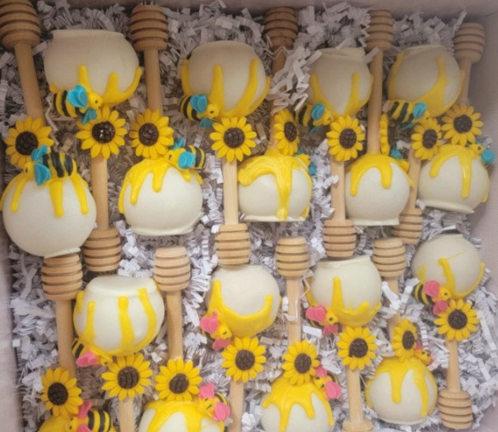 Sunflower Toppers/sunflower Cake Customizable/sugar Flowers/sunflower ...