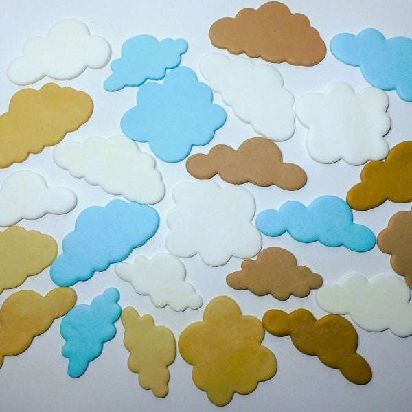 Fondant Clouds - Etsy