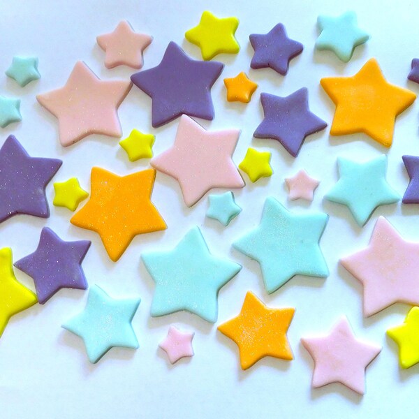 Fondant Stars - Etsy