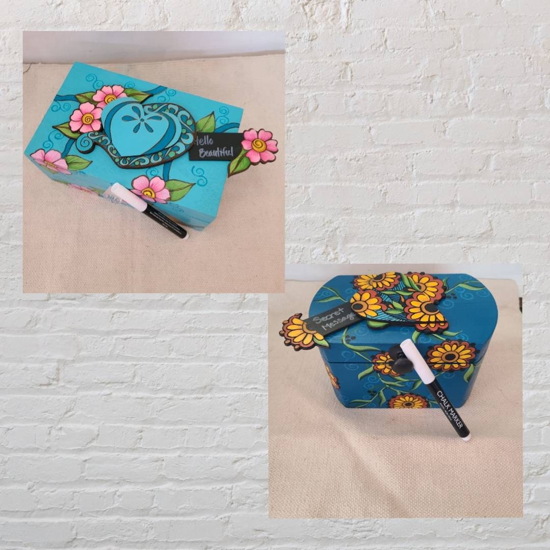Secret Massage Jewelry Boxes - Etsy