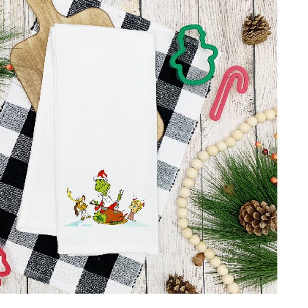 Grinch Towels - Etsy