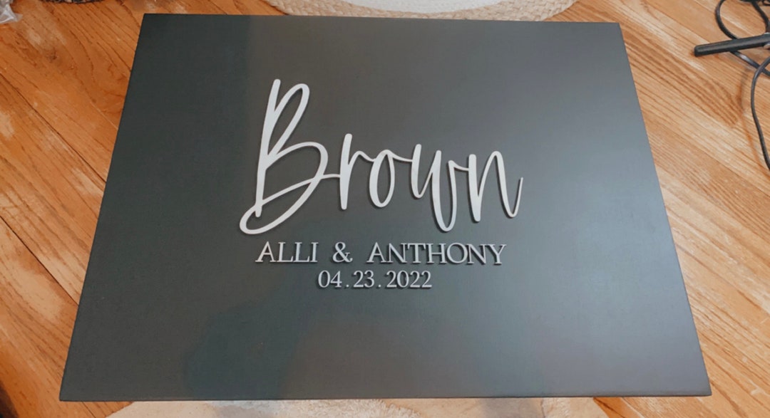 Wedding Guest Signature Board - Etsy