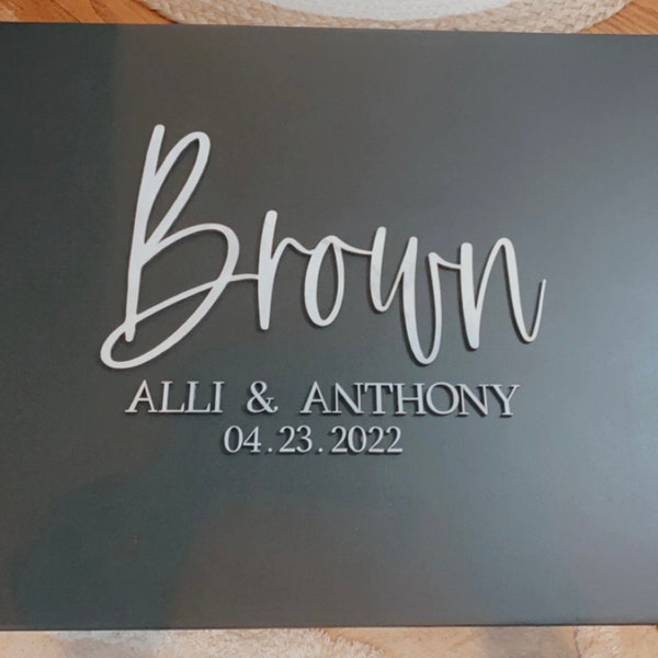 Signature Board - Etsy