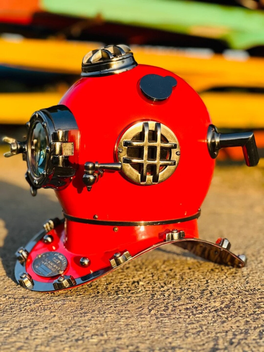 Nautical 18 Inch US Navy Scuba Diving Nautical Helmet Maritime - Etsy