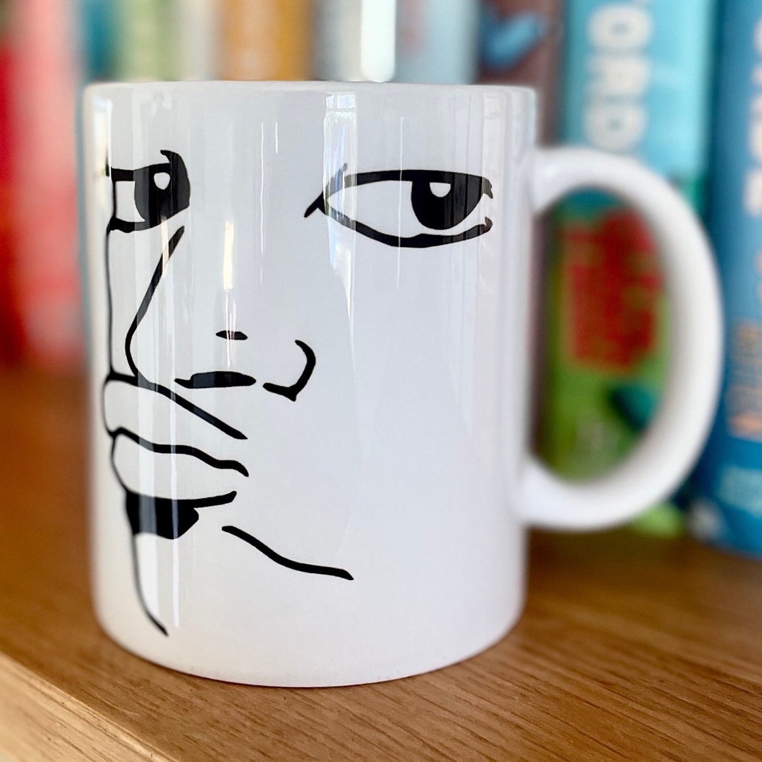 Meme Face Mug // Funny Face // Mug With Face // Meme Mug - Etsy