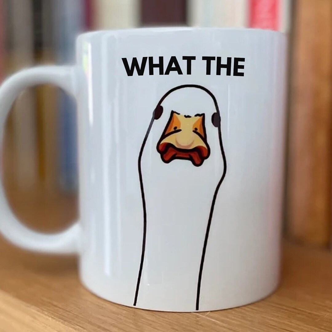 Duck off // What the Duck // Funny Meme Mug // Ducks // Funny Duck ...