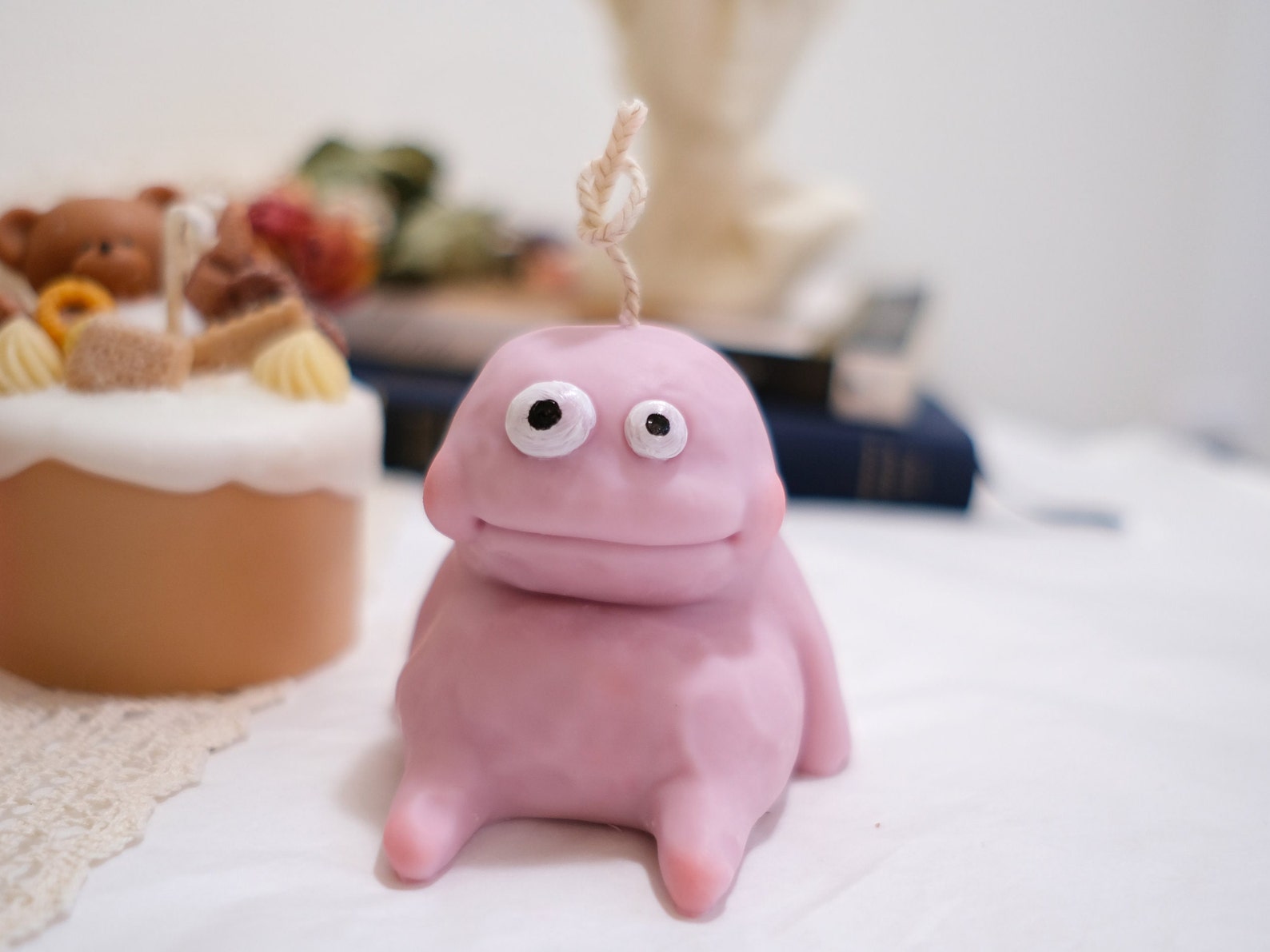 Little Monster Candle Funky Room Decor Unique Candle Weird - Etsy