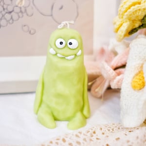 Monster Candle| Funky Room Decor | Unique Candle| Weird Candles ...