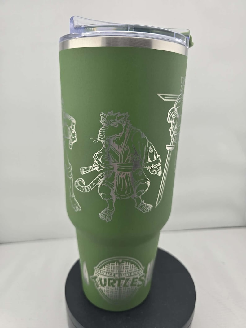 Green Ninja Turtles Heros in a Half Shell 40 Oz Tumbler - Etsy