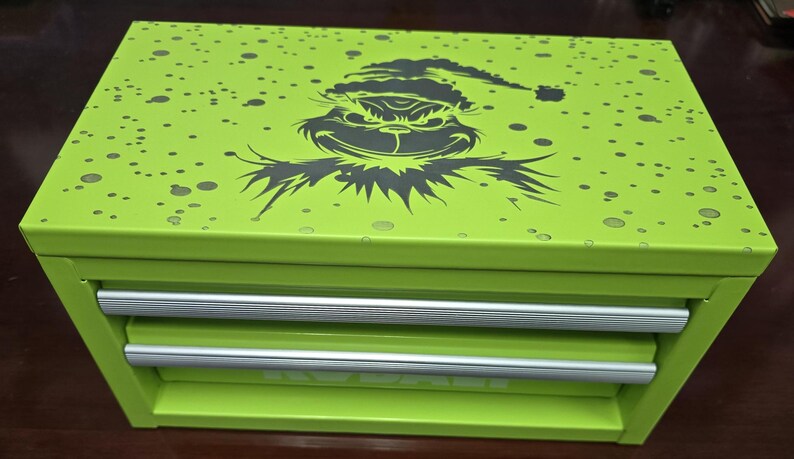 Grinch Kobalt Mini Toolbox - Etsy