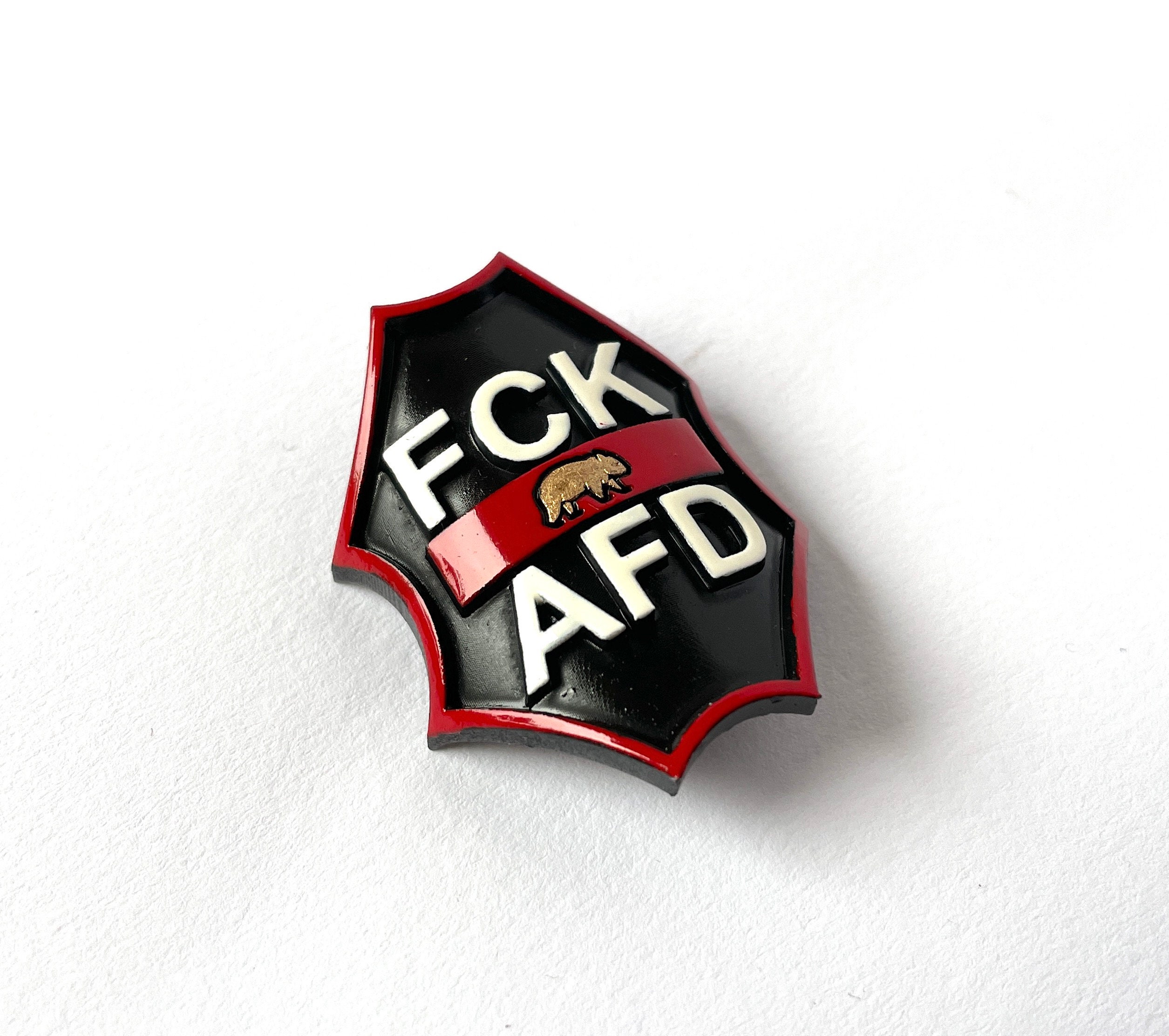 FCK AFD Bike Badge / Bicycle Badge / Fixie Bike / Road Bike - Etsy