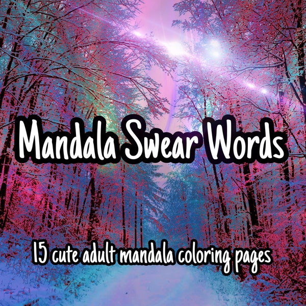 Mandala With Words - Etsy