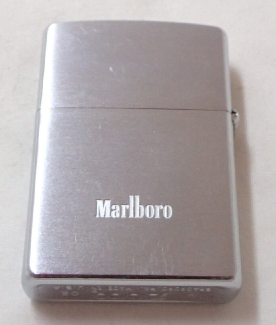 Zippo MARLBORO Lighter Come to Flavor Brushed Chrome 2002 H - Etsy