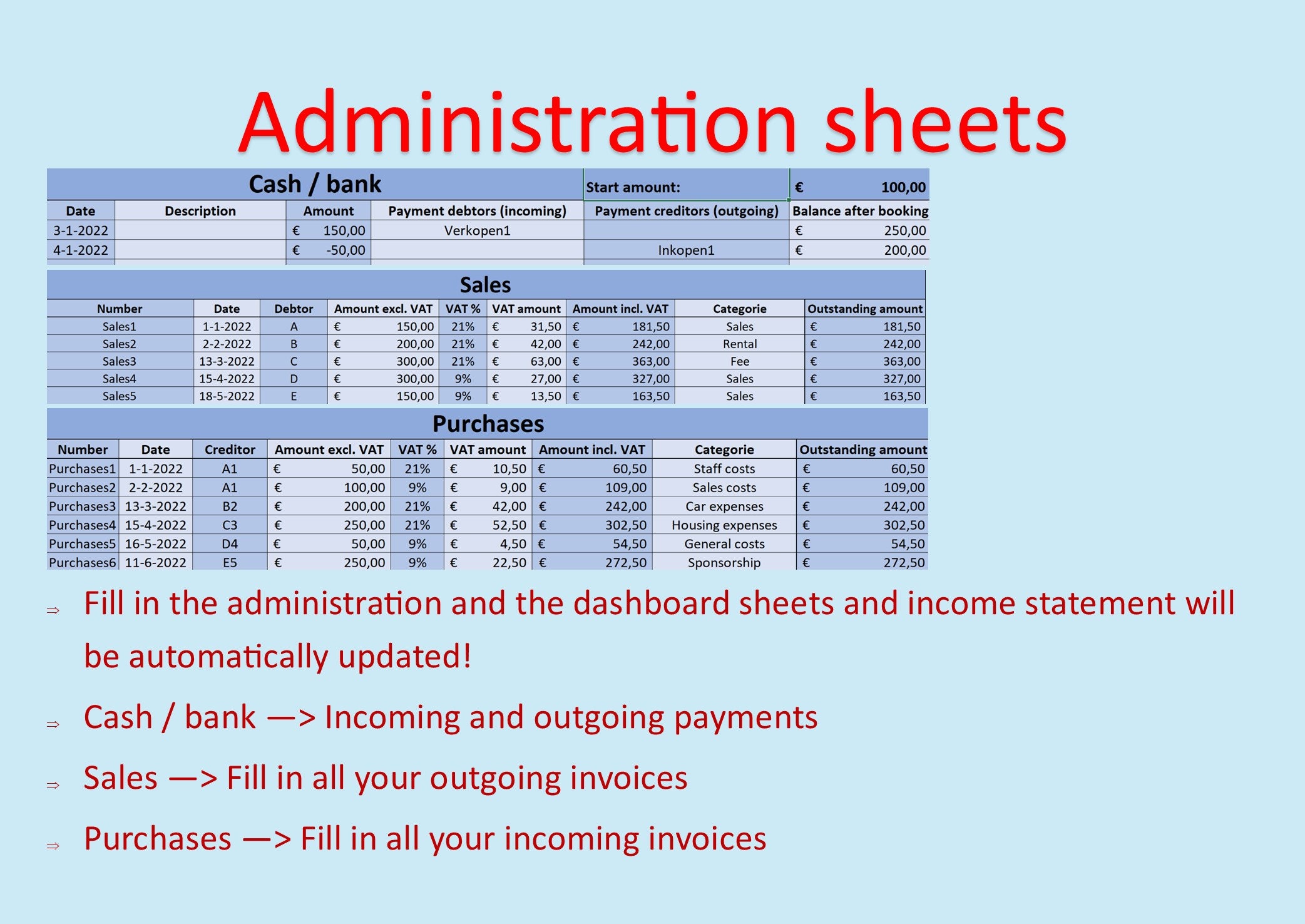 All-in-one Ultimate Bookkeeping Tool - Etsy
