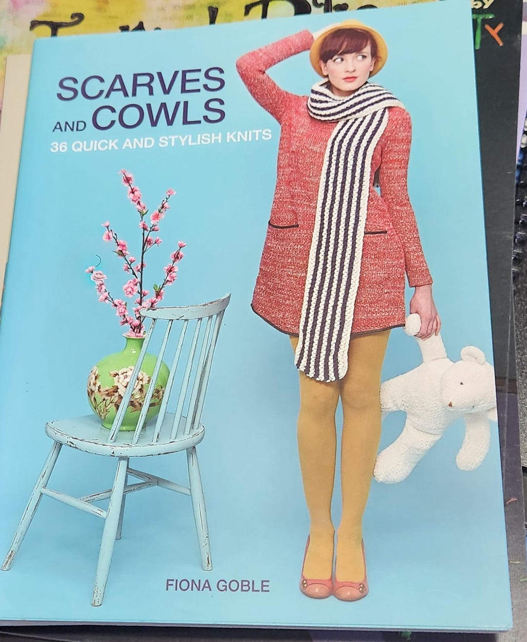 Knitting Design Book- Scarves and Cowls by Fiona Goble - Etsy