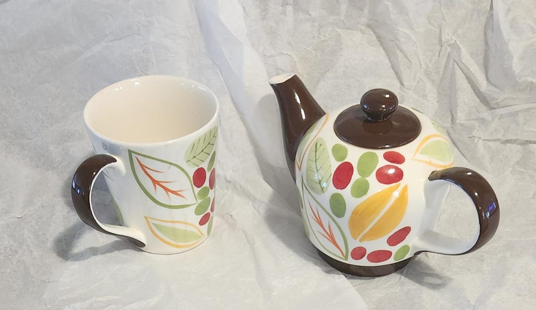 Hues N Brews Tea Set - Etsy