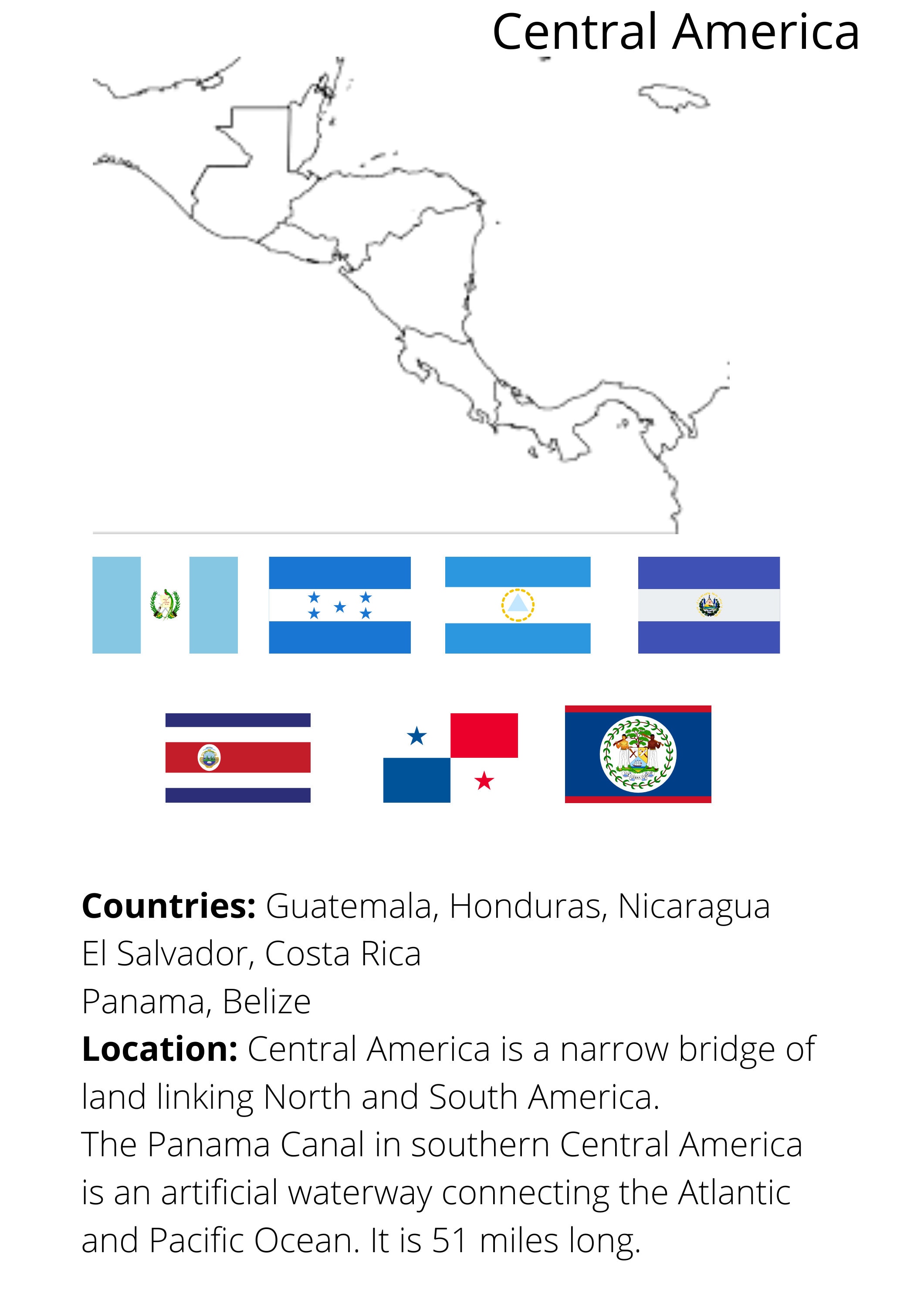 9 Pages- North and Central America Color Sheets - Etsy