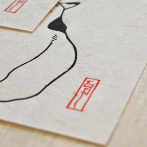 Whiny Cat minimalist Modern Linocut Print Meme Art - Etsy