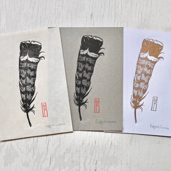 Feather Print - Etsy