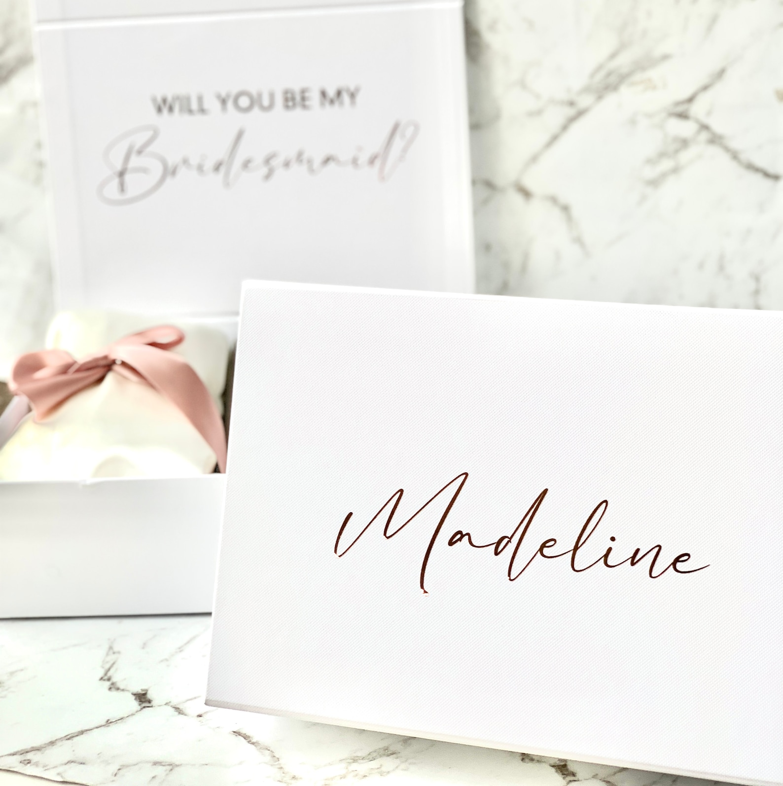 BLACK LUXURY Proposal Box Magnetic Closure Box Groomsmen Box - Etsy