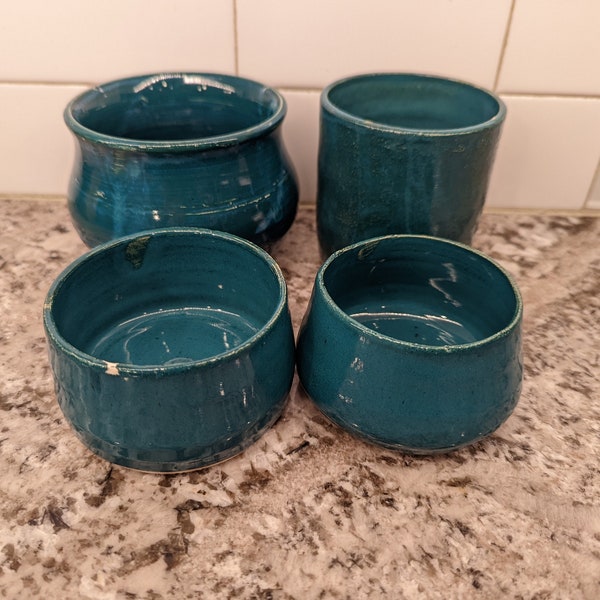 Turquoise Bowls - Etsy