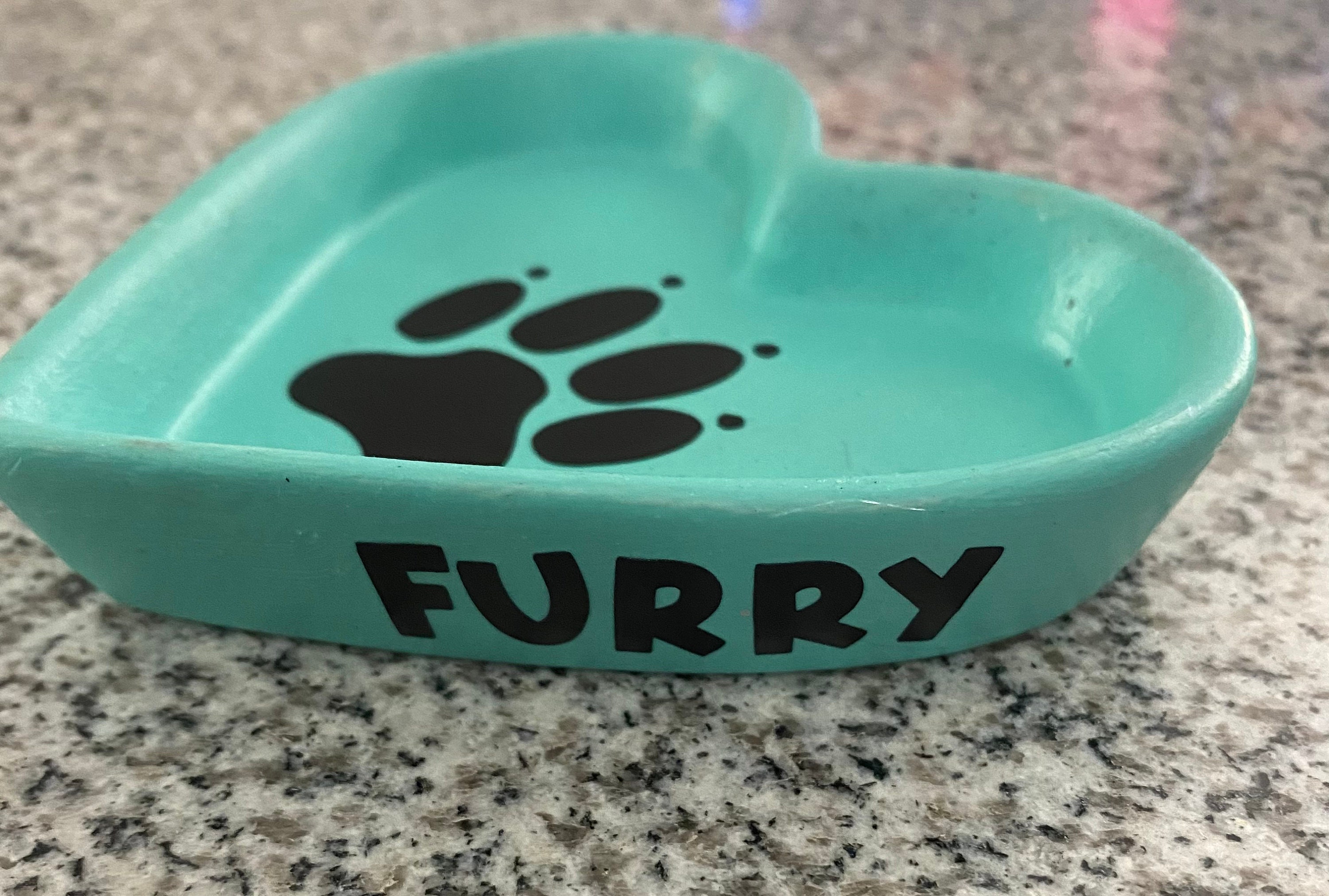 Heart Dish Proud Furry - Etsy